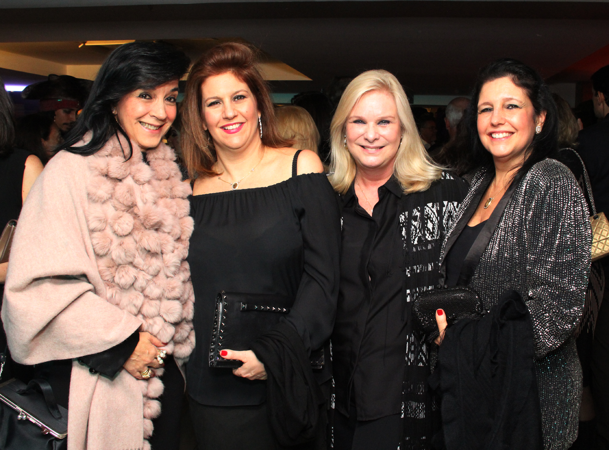 LSR Monica Clark, Cristiana Trussardi, Luciana Dale e Clara Magalhães ...